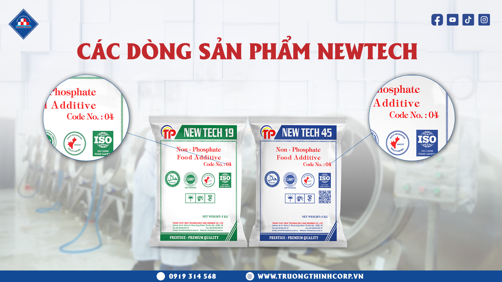 GIỚI THIỆU CÁC DÒNG SẢN PHẨM NEWTECH